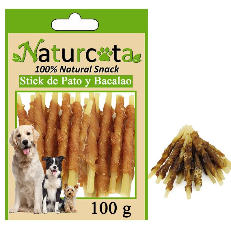 Stick de Pato y Bacalao 100gr